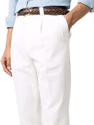 Brunello Cucinelli Tailored Cotton Trousers