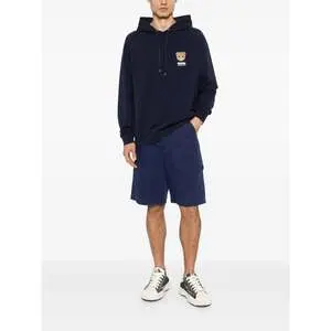 Moschino Hooded Long Sleeve Sweater