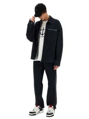 Dolce & Gabbana Selvedge Denim Blouson Jacket - Blue