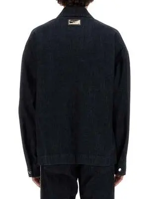 Dolce & Gabbana Selvedge Denim Blouson Jacket - Blue