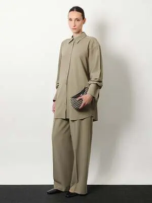 TOTEME Viscose And Wool Shirt - Multicolor