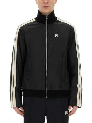 Palm Angels Sweatshirt With Logo - Black