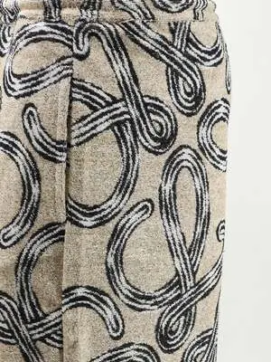 Loewe Terrycloth Shorts With Iconic Print - Multicolor