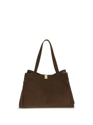 Yuzefi Gyoza Large Shoulder Bag - Brown