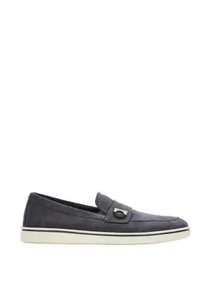 FERRAGAMO Leather Loafers - Multicolor