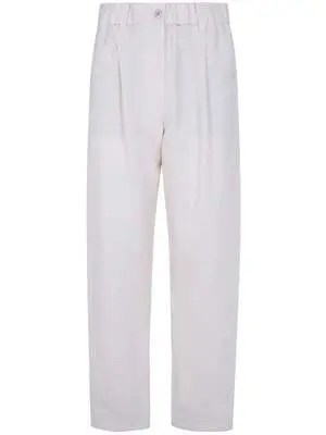Brunello Cucinelli Straight Natural Trousers