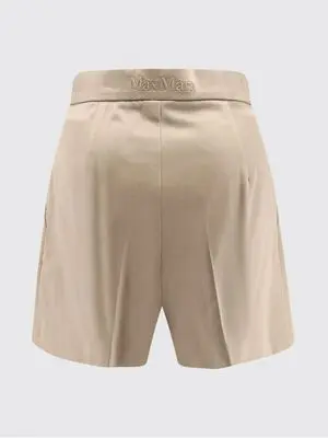 Max Mara Tailored Pleated Shorts - Brown