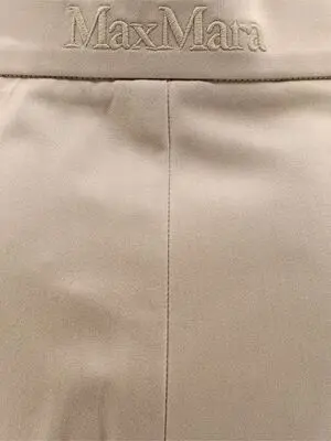 Max Mara Tailored Pleated Shorts - Brown