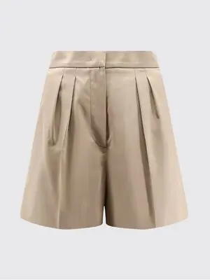 Max Mara Tailored Pleated Shorts - Brown
