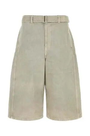 LEMAIRE Lemiare Belted Denim Bermuda Shorts