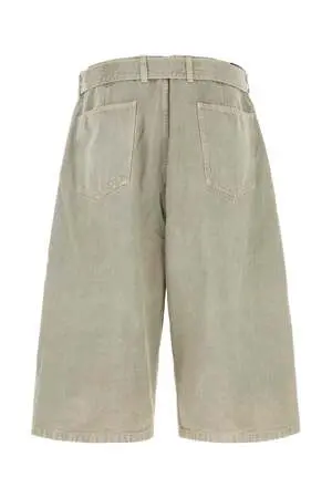LEMAIRE Lemiare Belted Denim Bermuda Shorts