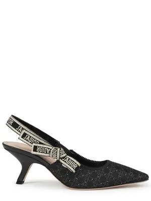 Dior Lace Slingback Pumps