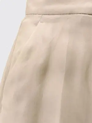 Max Mara High Waisted Wide Leg Silk Pants