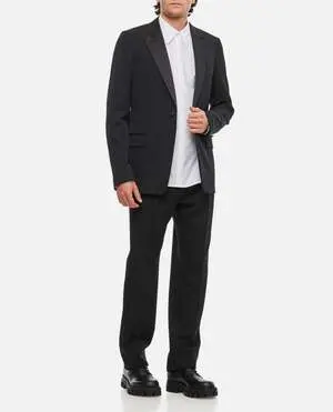 LANVIN Wool Tuxedo Jacket - Multicolor