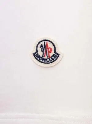 Moncler Jersey T-shirt With Patched Logo