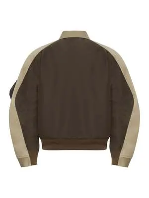 Sacai Cotton Chino X Nylon Twill Blouson - Multicolor