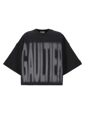 JEAN PAUL GAULTIER Cropped Logo T-shirt - Multicolor