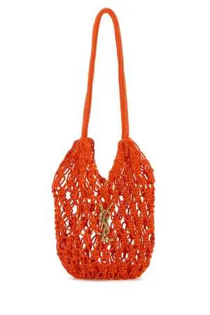 Saint Laurent Crochet Bucket Bag