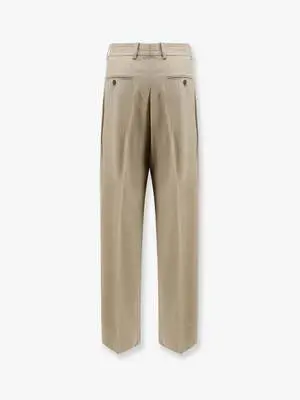TOTEME Viscose And Wool Trousers - Multicolor