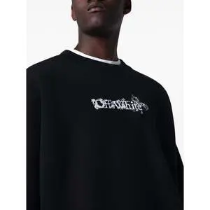 Off-White Arrow Motif Crew Neck Sweatshirt