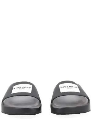 Givenchy Slides With Logo