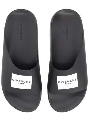 Givenchy Slides With Logo