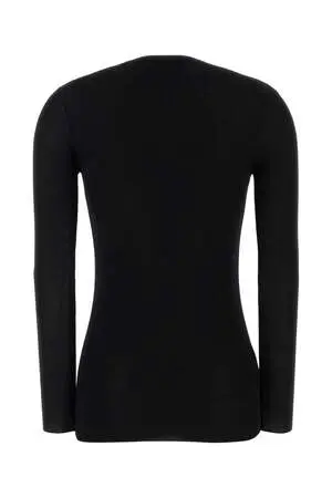 Prada Ribbed Wool Cardigan