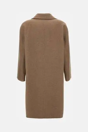 Max Mara Ardenne Virgin Wool Coat - Multicolor