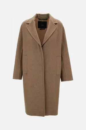 Max Mara Ardenne Virgin Wool Coat - Multicolor