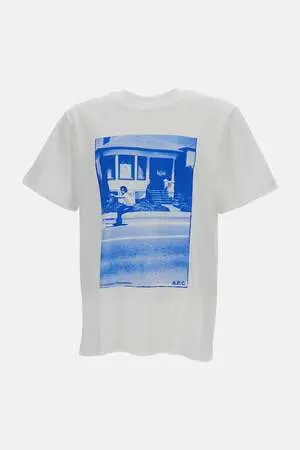 A.p.c. Short-sleeve T-shirt With A Print - Multicolor