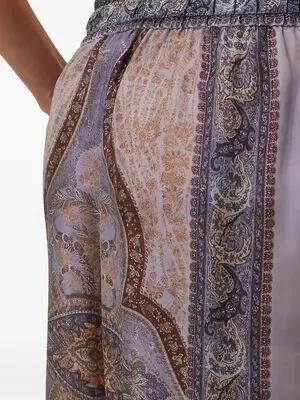 Zimmermann Wanderlust Relaxed Silk Pants
