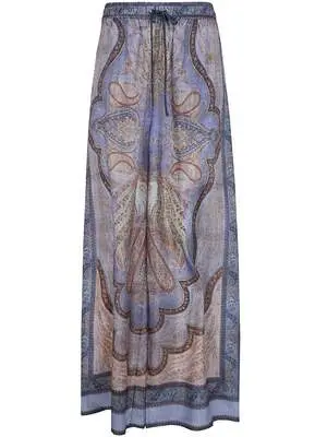 Zimmermann Wanderlust Relaxed Silk Pants