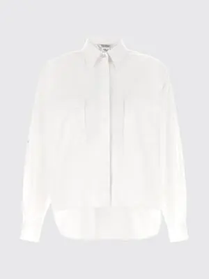 Max Mara Shirt With Classic Collar And Button-up Front - White