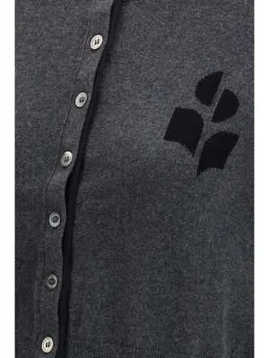 Isabel Marant Étoile Lona Cropped Cardigan - Gray