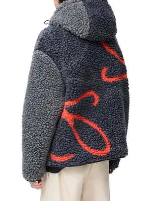 Loewe Anagram Jacquard Fleece Jacket