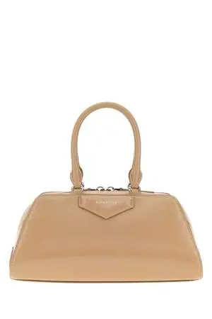 Givenchy Beige Leather Small Antigona East-west Handbag - Brown