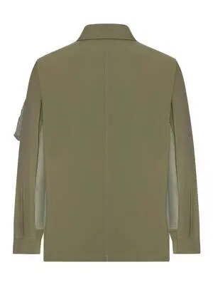 Sacai Cotton Jacket With Nylon Details