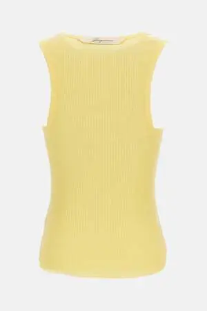 Jacquemus Le Marcel Rond Carré Ribbed Tank Top