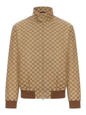 Gucci Gg Fabric Bomber Jacket