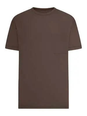 LEMAIRE Short-sleeved Boxy T-shirt In Heavy Jersey - Multicolor