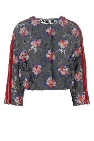 Fendi Printed Lace Blazer - Multicolor