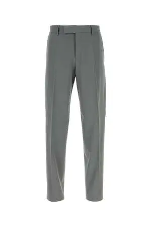 Fendi Gabardine Trousers - Gray