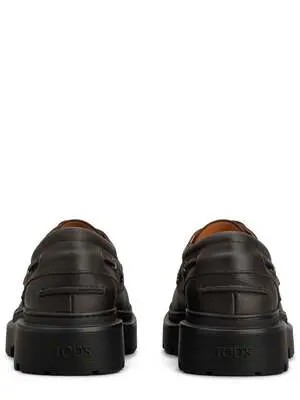 TOD'S Calfskin Lace-up Shoes