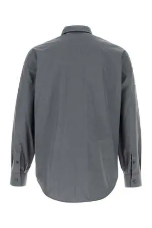 Fendi Dark Grey Poplin Shirt