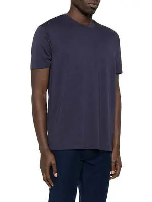 TOM FORD Crew Neck T-shirt - Blue