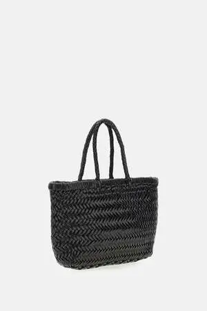 Dragon Diffusion Woven Leather Basket - Multicolor