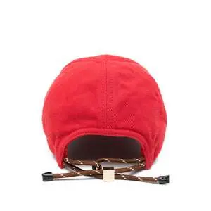 Miu Miu Cotton Logo Detail Hat