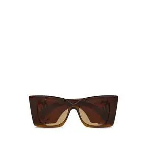 Saint Laurent Logo Detail Cat-eye Frame Sunglasses