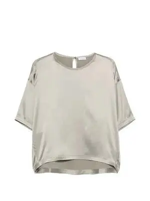 Brunello Cucinelli Silk Blouse - Multicolor