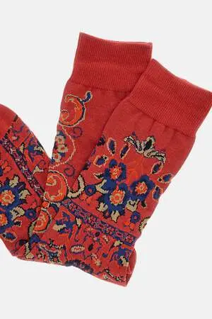 Sacai Floral Print Ankle Socks